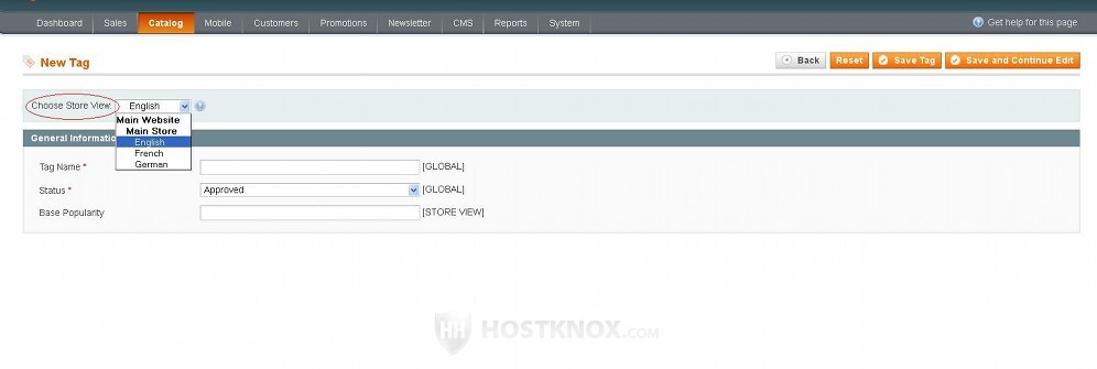 HostKnox :: Magento Tags Tutorial